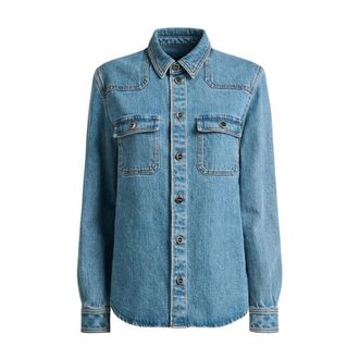 Kiton Denim Shirt - - Blouses & Shirts - Damen - Blau - XS
