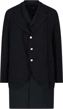 Comme Des Gar&ccedil;ons Manteau Au Genou - Noir