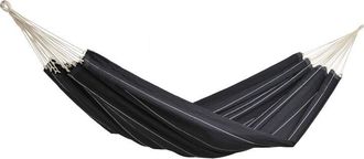 Amazonas Sandals Xl H&auml;ngematte Barbados Black Tuchh&auml;ngematte Liegefl&auml;che ca. 230 x 150 cm - Amazonas