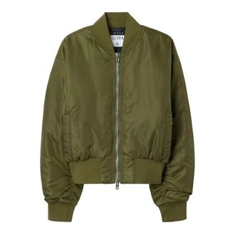 Filippa K Nylon Zip Jacket - - Jackets - Damen - Gr&uuml;n - L