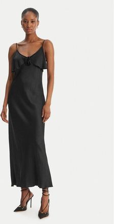 Fracomina Coctailkleid FS26SD2007W58301 Schwarz Slim Fit
