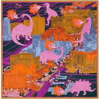 Inou&iuml; Editions Femme, Accessoires, Multicolore, Taille: ONE Size Vegas Carr&eacute;