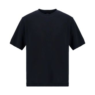 Herno Homme, Pulls, Bleu, Taille: M T-Shirt Effet Maille Jersey