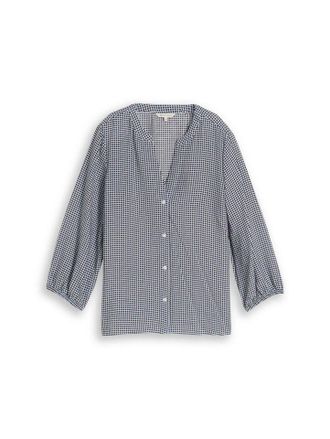Tom Tailor Langarmbluse Blusen & Shirts Bluse mit Muster