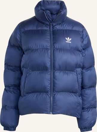adidas Originals Adidas Originals Adicolor Short Puffer Jacke blau