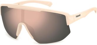 Polaroid Pld 7047/s Z1P/JQ MATTE IVORY Sunglasses Unisex Polycarbonate, Standard, 99