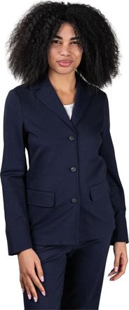 Max Mara Femme, Vestes, Bleu, Taille: 38 FR Blazers