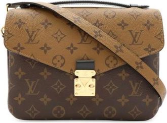 Louis Vuitton Pre-owned Pochette Metis Monogram Reverse Sac 2-en-1 - Femme - Pre-owned - Brun - Taille: ONE Size