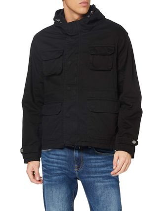 Urban Classics Cotton Field Jacket Black M