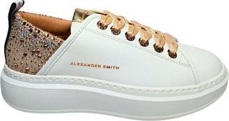 Alexander Smith Femme, Chaussures, Blanc, Taille: 41 EU sneaker Pelle