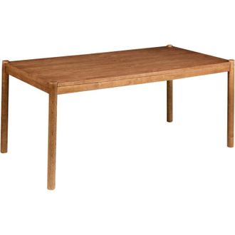 Beliani Esstisch FONDIS Dunkle Eiche 180 cm 80 cm