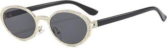 Generic Lunettes De Soleil D&eacute;coratives For Femmes, Id&eacute;ales For La Conduite, Le Sport, Les D&eacute;placements, Vacances(Gold)