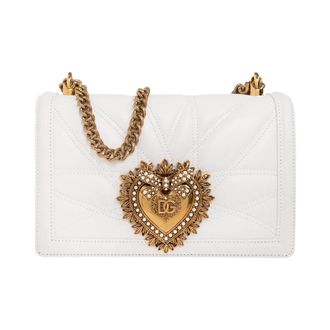 Dolce & Gabbana Devotion Medium Schultertasche - - Bags - Damen - Wei&szlig; - ONE SIZE