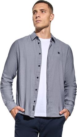 Street One Men Herren Two Tone Strukturhemd