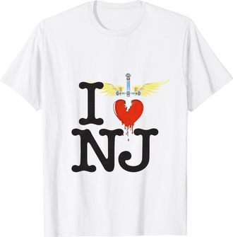 Bon Jovi Offizieller Bon Jovi NJ T-Shirt