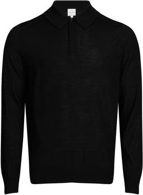 Paul Smith Polo &agrave; manches longues en laine m&eacute;rinos