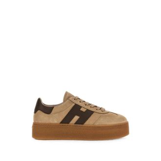 Hogan Femme, Chaussures, Beige, Taille: 39 EU Baskets