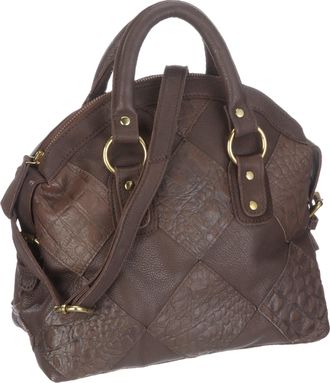 contempo Cntmp 3268 Damen Henkeltaschen, Braun (braun), 27x23x13,5 cm (B x H x T)