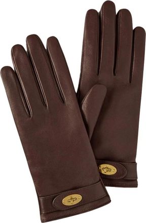 Mulberry Darley Gloves - - Accessories - Damen - Braun - 7 1/2 IN