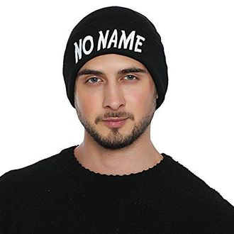 DonDon bonnet homme bonnet hiver avec Statement - NO NAME