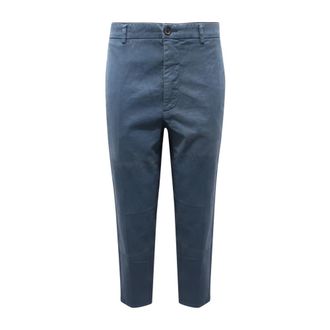 Department Five Italienische Stilhose Made in Italy - - Trousers - Herren - Blau - W30