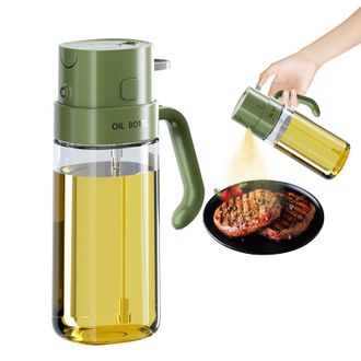 Generico K&uuml;chenspr&uuml;her: Zwei-Modi-Spender, 2-in-1-Fl&uuml;ssigkeitszerst&auml;uber in Lebensmittelqualit&auml;t, pr&auml;zises Nieselregenkontrollwerkzeug, Pulverbeh&auml;lter