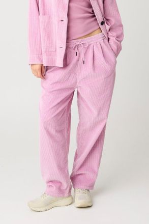 Knowledge Cotton Apparel Damen vegan Cordhose Hazy Relaxed Orchid Haze