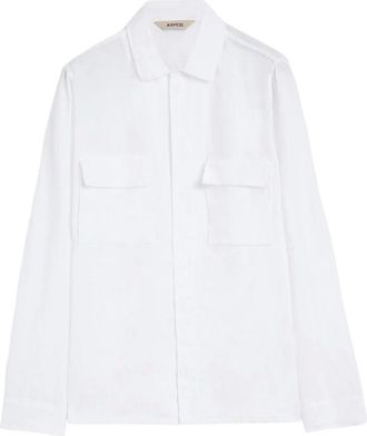 Aspesi Homme, Chemises, Blanc, Taille: L Casual Shirt