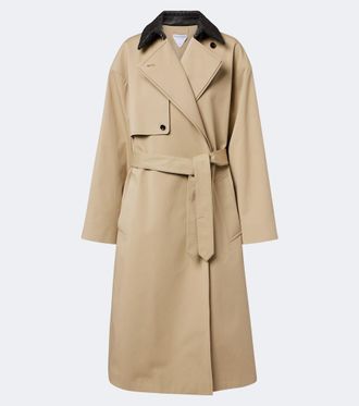 Bottega Veneta Trench Intrecciato en coton