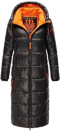 Navahoo Manteau dhiver long pour femme B937, Noir, XXL