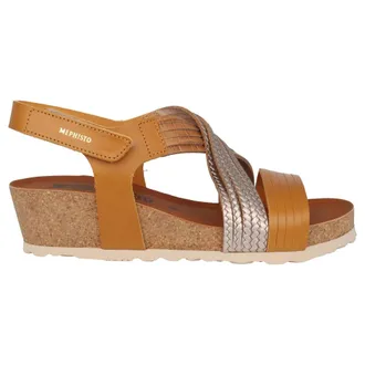 Mephisto Hochwertige Ledersandale - - Shoes - Damen - Braun - 41 EU