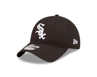 New Era Chicago White Sox MLB League Essential Black 9Twenty Unstructured Strapback Cap - One-Size