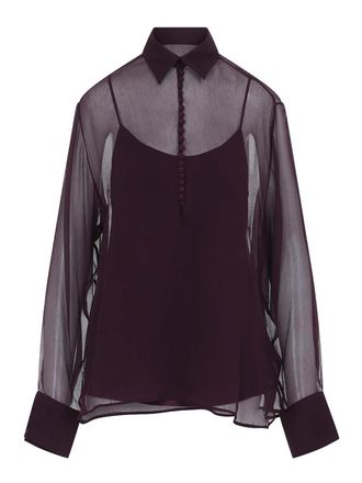 Ermanno Scervino Chemise - Rouge Brun
