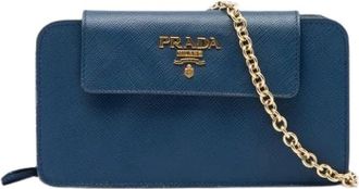 Prada Pre-owned Vintage Crossbody Bag - - Pre-owned - Damen - Blau - ONE SIZE