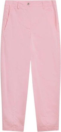 Cinque Cinque, Femme, Pantalons, Rose, Taille: 44 FR Pantalon Cropped Coupe Droite
