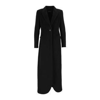 Emporio Armani Cappotto - Femme - Manteaux - Noir - Taille: 38 FR