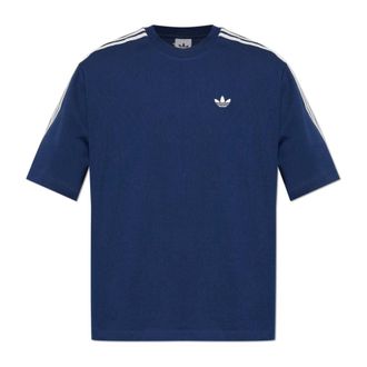 adidas Homme, Tops, Bleu, Taille: 2XL T-shirt &agrave; logo