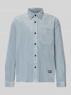 Marc O'Polo Denim Regular Fit Hemdjacke mit Brusttasche