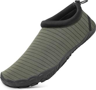 Mishansha Chaussures Aquatique Homme Chaussures de Plage Femme Vert 45