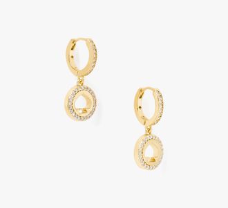 Kate Spade New York Spot The Spade Kleine Creolen Mit Pav&eacute;