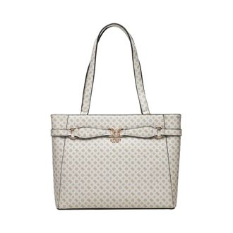 Guess Wei&szlig;e Shopper Bag mit ikonischen Details - - Bags - Damen - Wei&szlig; - ONE SIZE