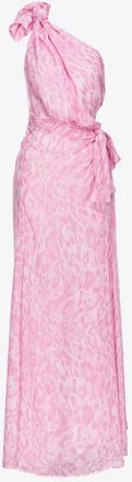 Pinko Pinko, Femme, Robes, Rose, Taille: 36 FR Lugana ST Macchia Acquarellata