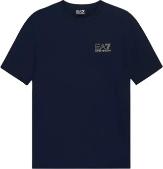 Emporio Armani Emporio Armani Ea7, Homme, Tops, Bleu, Taille: 2XL T-Chemises