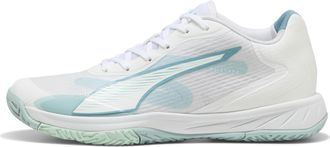 Puma Chaussures de handball Accelerate Turbo 4 Game On Femme, Chaussures, Blanc, 35.5