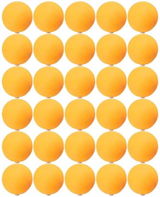 Hemobllo 30 St&uuml;ck Tischtennis trainingsb&auml;lle mit Silikonstopfen Gelochte Abs plastikb&auml;lle f&uuml;r Pr&auml;zises Handtraining und Vielseitige Indoor &uuml;bungen