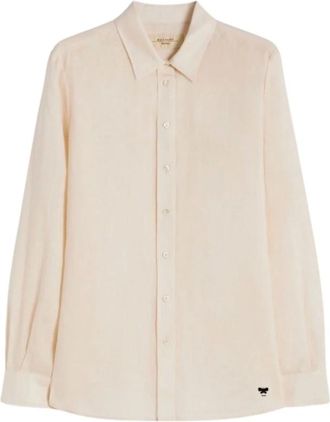 Max Mara Femme, Blouses et Chemises, Beige, Taille: 44 FR Wkdwerner Shirt