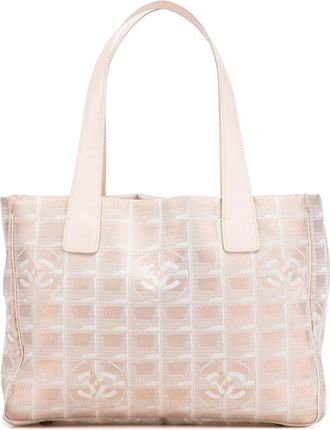 Chanel Shopper - New Travel Line Nylon Tote - Gr. unisize - in Braun - für Damen