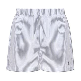 Sporty & Rich Shorts aus der Preppy-Kollektion - - Shorts - Damen - Blau - S