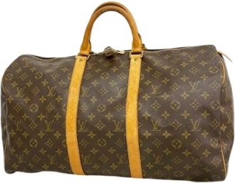 Louis Vuitton unisex, Pre-owned, Brun, Taille: ONE Size Sac Week-end Vintage Pre-owned