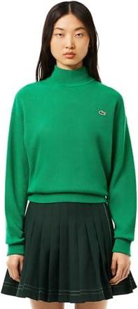 Lacoste Pull pour femme (lot de 1), Vert fluo, 38
